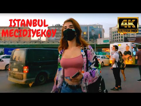 🇹🇷 ISTANBUL WALKING TOUR AROUND  SISLI  MECIDIYEKOY  l  SEPTEMBER 2021  [4K60FPS]