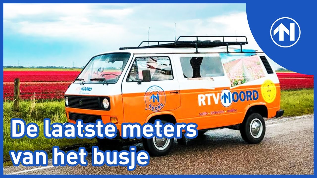 Het oude Expeditie Grunnen busje is overgedragen aan het Bus Museum ...