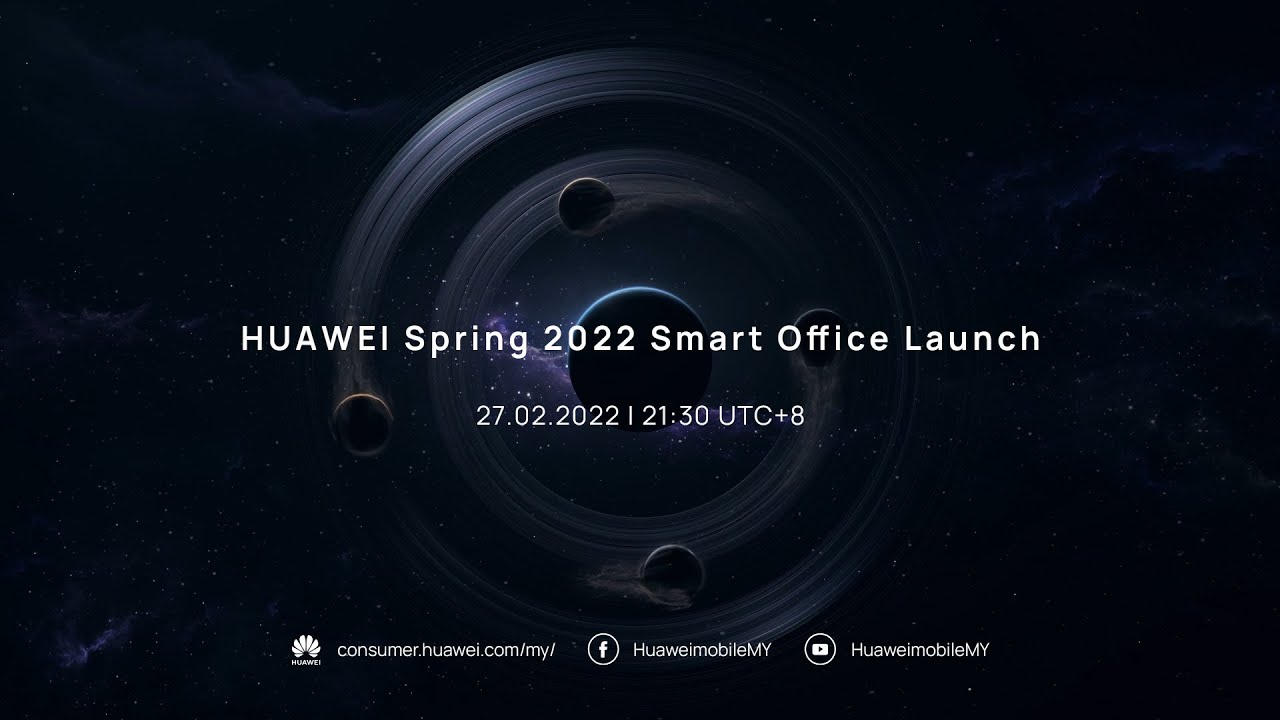 HUAWEI Spring 2022 Smart Office Launch - YouTube