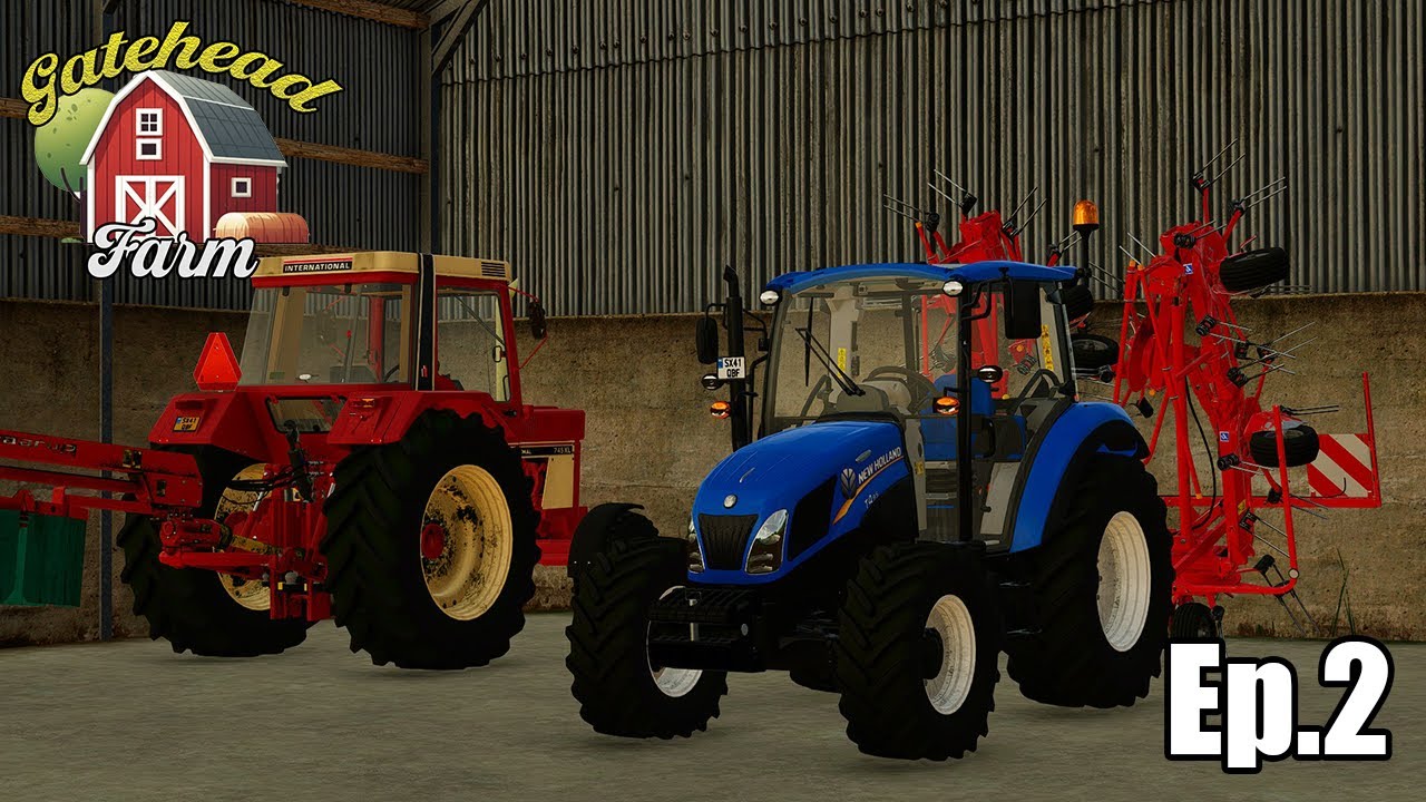 Gatehead Farm Let's Play - Ep.2 (Fs22) - YouTube