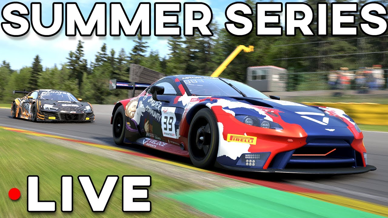 Best GT3 Sim Racing! - JCL SRO Summer Series SPA - YouTube
