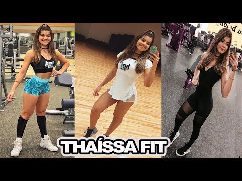OLHA SÓ NOVINHA DE 14 ANOS TREINANDO THAISSA FIT