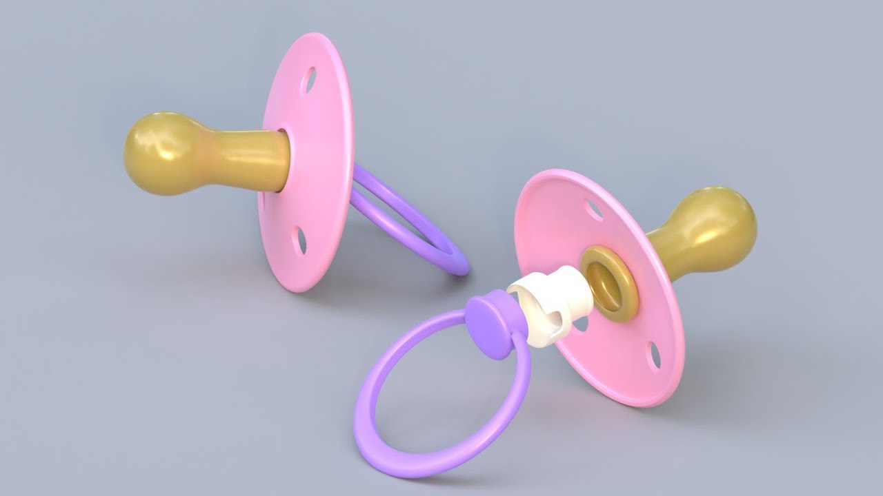 Blender: Modeling a Baby Pacifier - YouTube