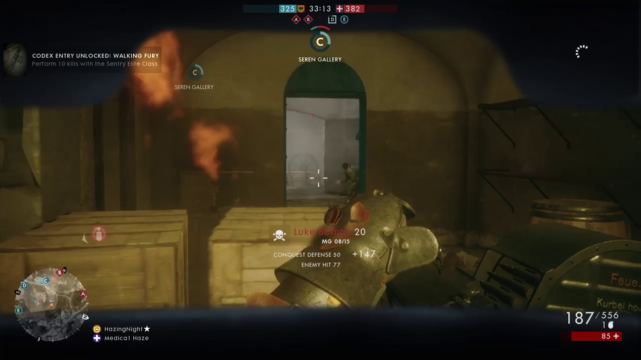 BF1 Sentry Kill Streak - YouTube