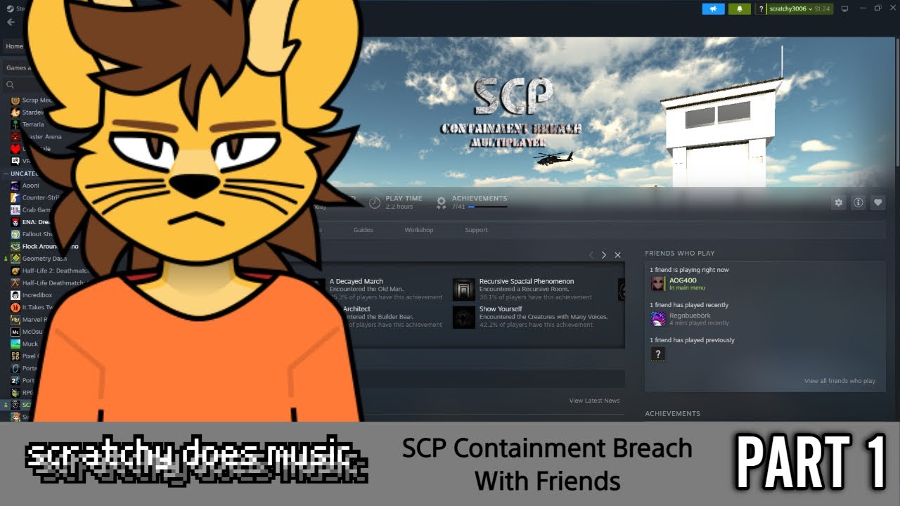 SCP Containment Breach With Friends | Part 1 - YouTube
