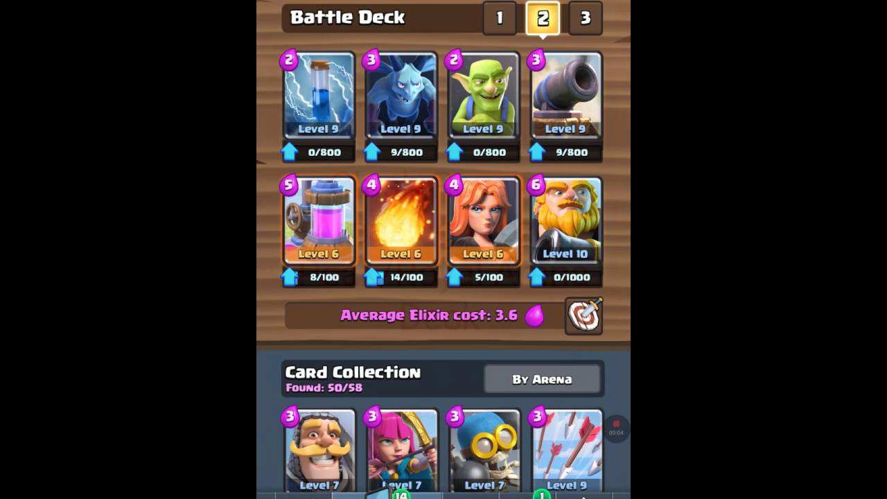 Clash Royale | Amazing Frozen Peak/Royal Arena Deck - YouTube