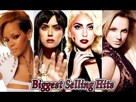 Highest Selling Singles By Female Singers - YouTube