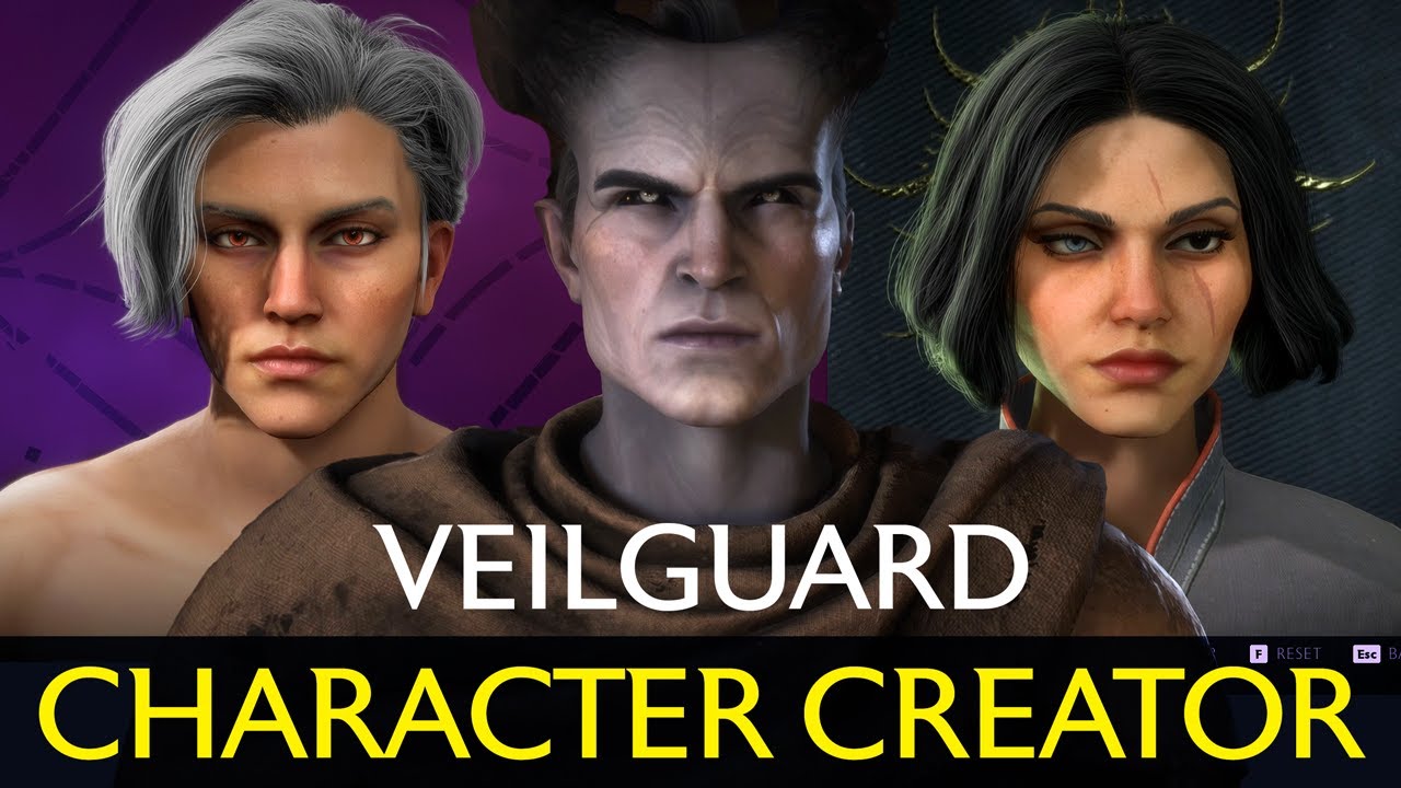 Character Creator in Dragon Age: The Veilguard - YouTube