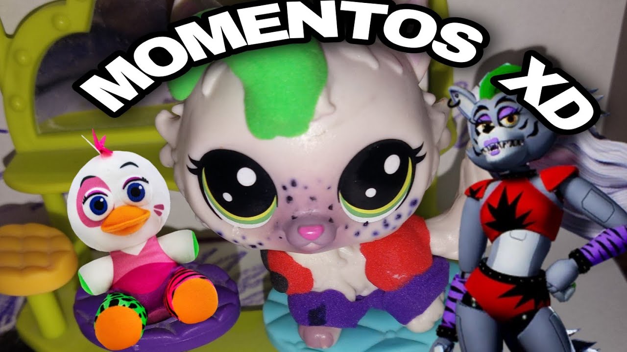 MOMENTOS DIVERTIDOS CON MIS LPS QUE HICE (con fomi glamrock ...