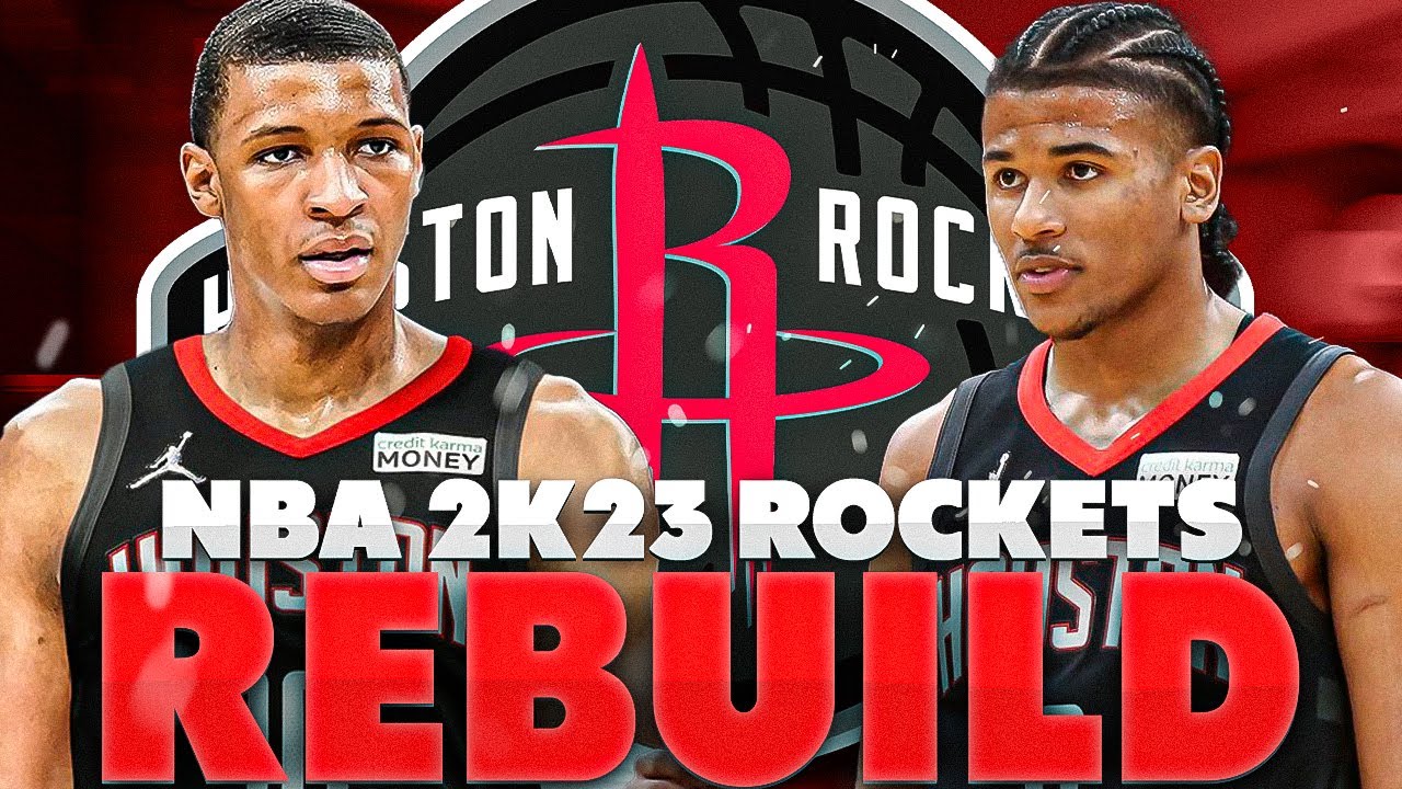 TRADE FOR A YOUNG SUPERSTAR! REBUILDING THE HOUSTON ROCKETS! NBA 2K23 ...