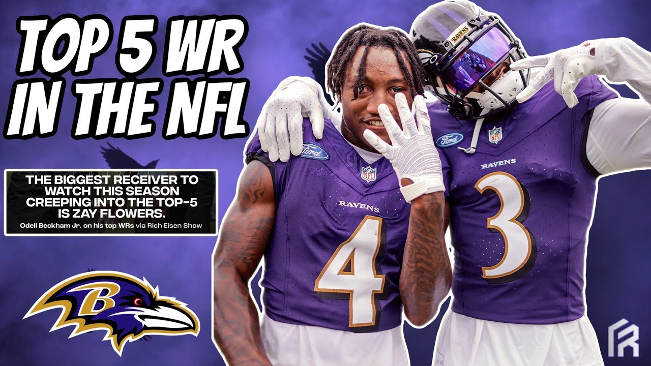 Ravens Odell Beckham Jr. Predicts Zay Flowers Will Be a Top 5 NFL WR ...