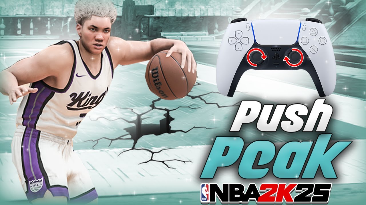 *NEW* Quick Stop 'Push Peak' is UNSTOPPABLE in NBA 2K25 | Dribble ...