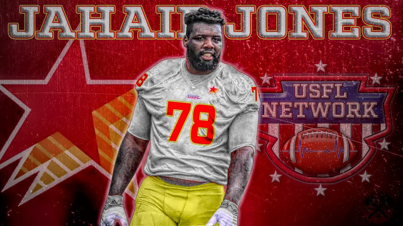 USFLNETWORK PRESENTS: Philadelphia Stars OL Jahair Jones - YouTube