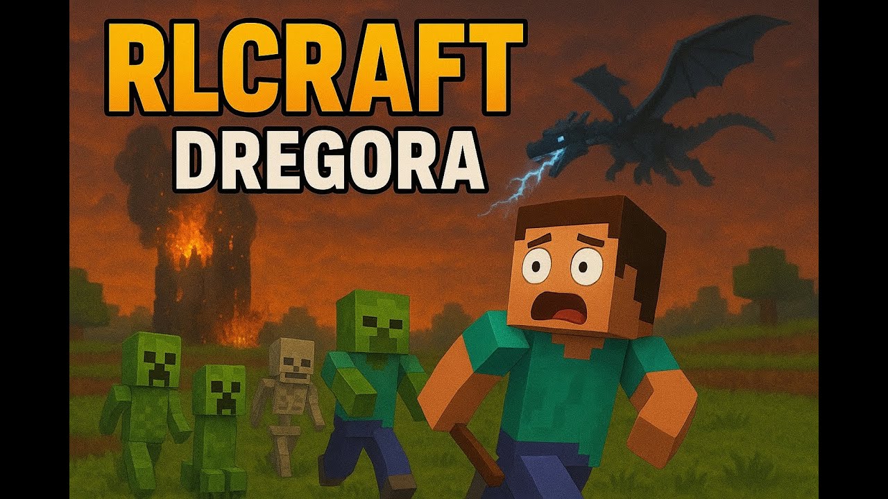 Hardest Minecraft Mod pack | Survival Ep 1 | Minecraft Dregora - YouTube