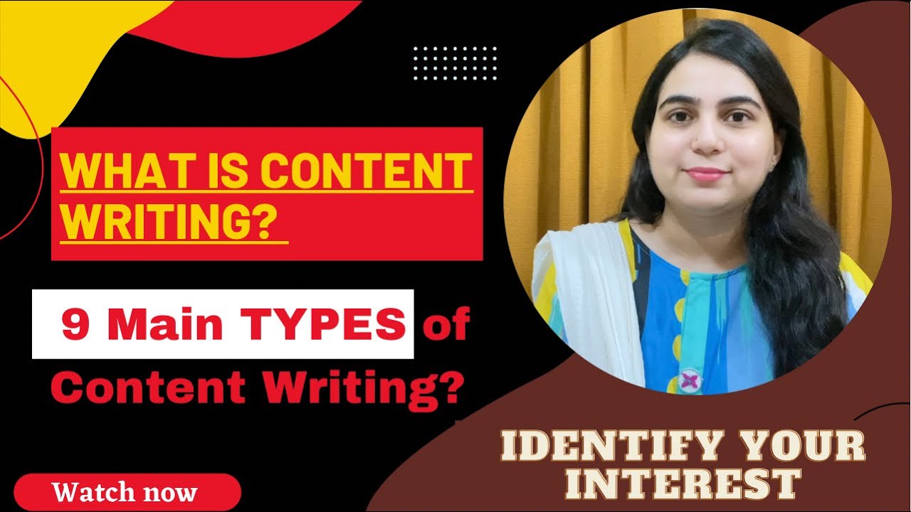 What is Content Writing? | Content Writing for beginners | 9 Main Types ...