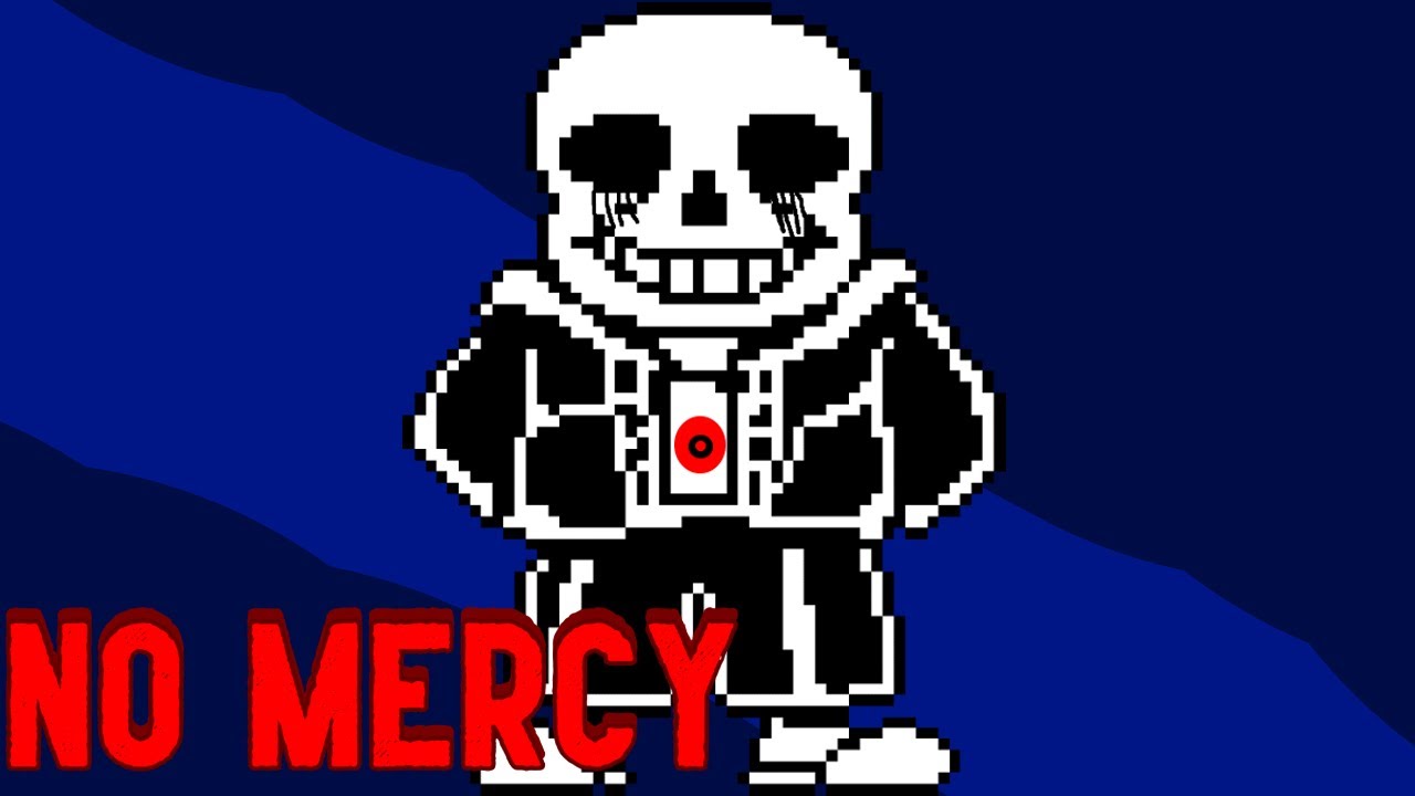 NO MERCY [Killer!Sans's Theme] Fan-made Underverse theme - YouTube