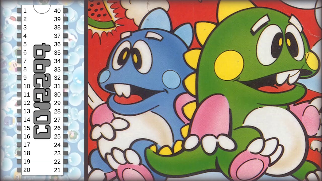 Bubble Bobble - Main Theme - Played on a real Atari Pokey Chip (C012294 ...
