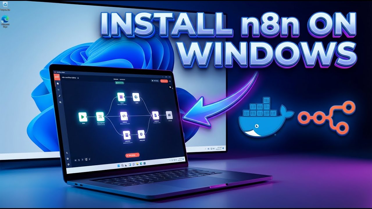 Easy way to Install n8n Locally on Windows 10/11 Using Docker - YouTube