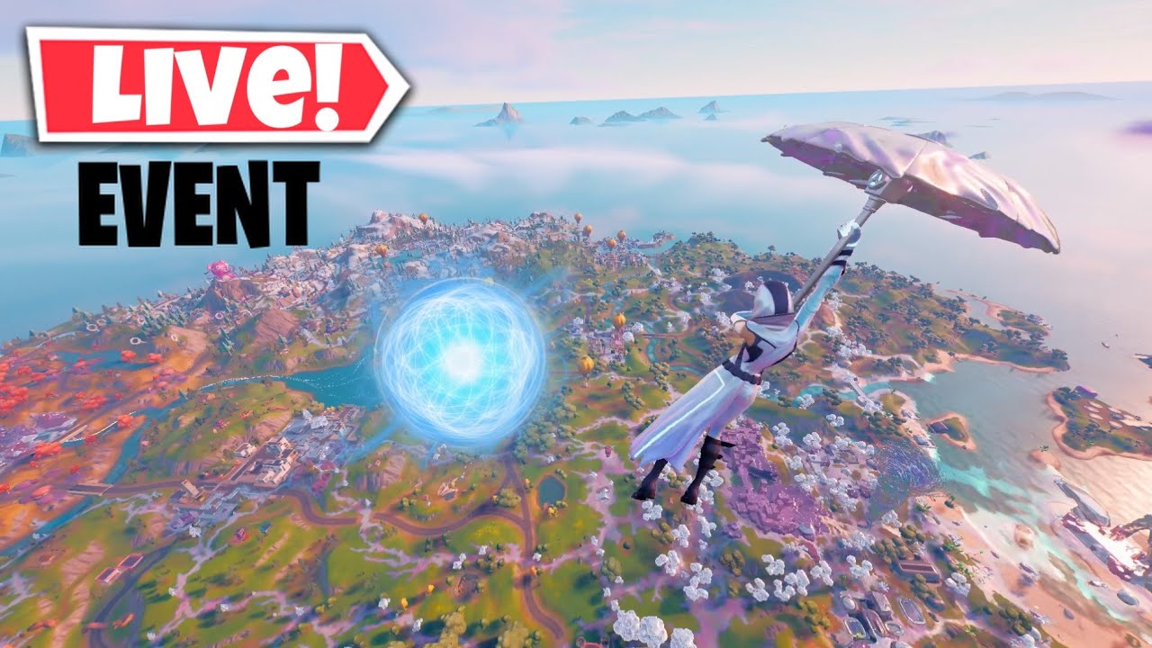 THE END OF CHAPTER 3. Fortnite Fracture LIVE EVENT REACTION (Come watch ...