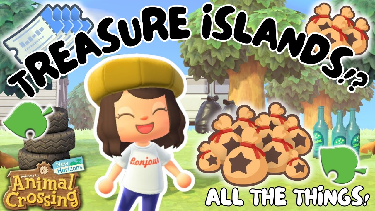 Go TREASURE ISLAND Hopping with me! | ACNH - Rottingham Day 6 - YouTube