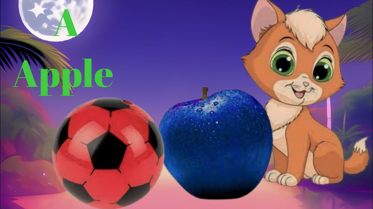 A for Apple B for Ball, ABCD Rhymes Video Sunita Wala Education । - YouTube