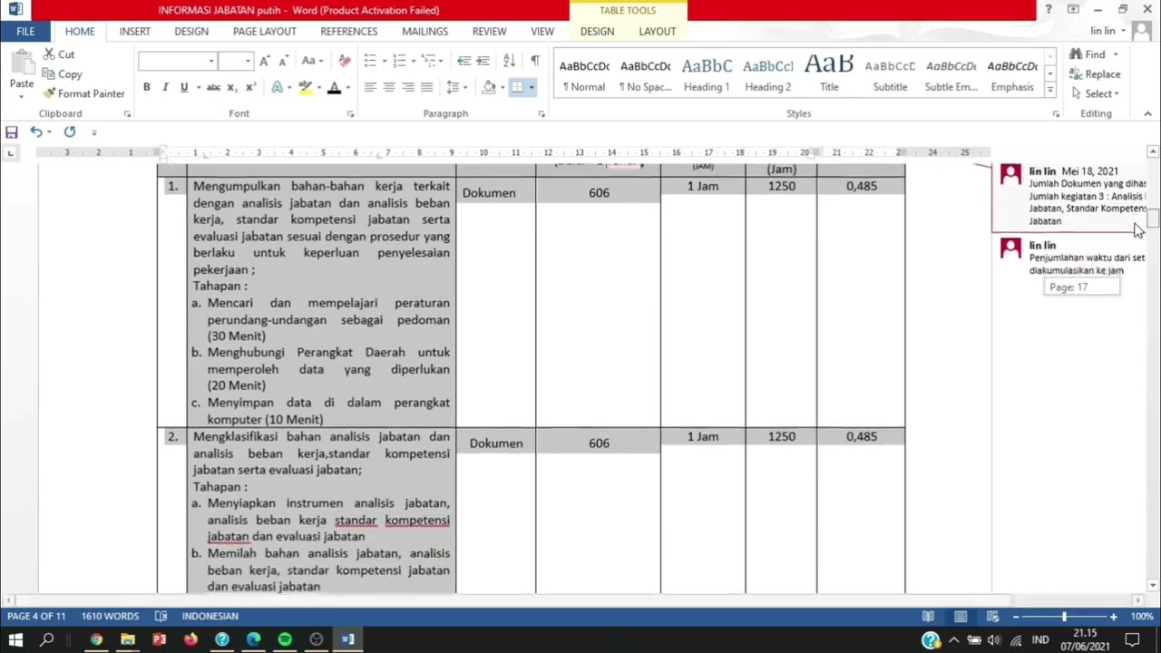 Petunjuk Pengisian Analisis Jabatan dan Analisis Beban Kerja - YouTube