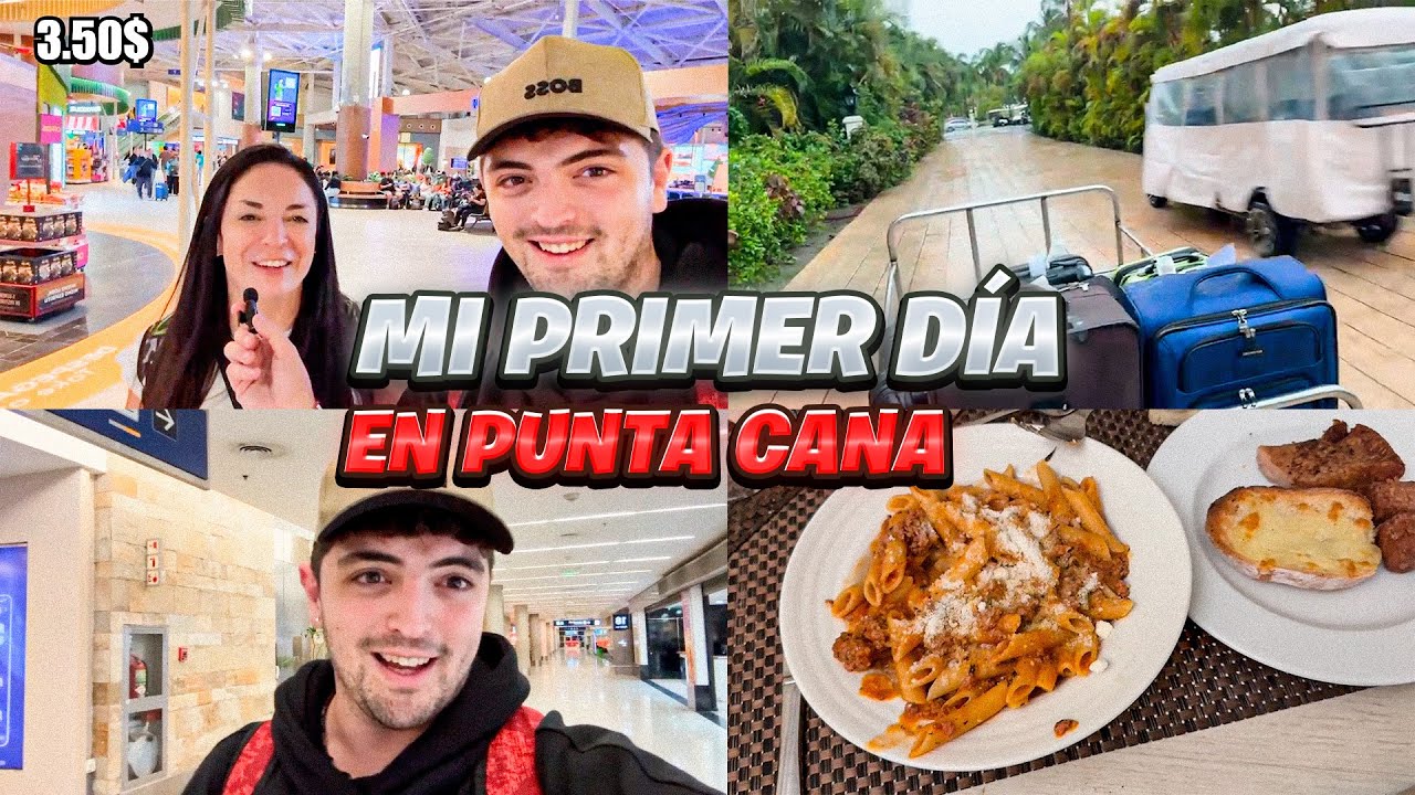 VLOG DÍA 1: FRANCO en PUNTA CANA 🇩🇴 - YouTube