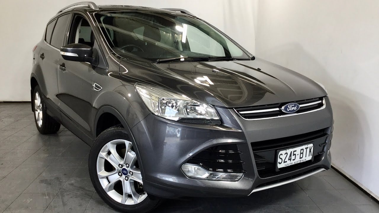 Ford Kuga Trend AWD 2016 Grey Stk Number - 66537 - YouTube