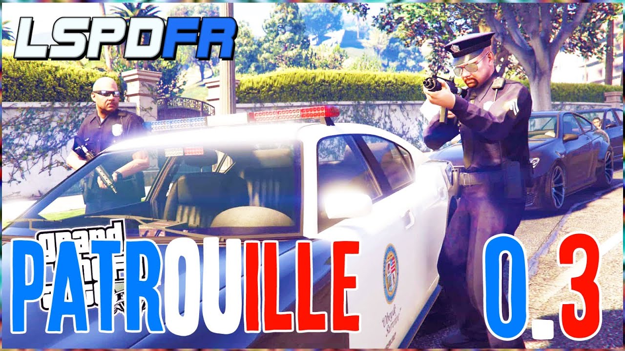 Gta V LSPDFR - Ep03 : Contrôle Routier - Let's play [FR] - YouTube