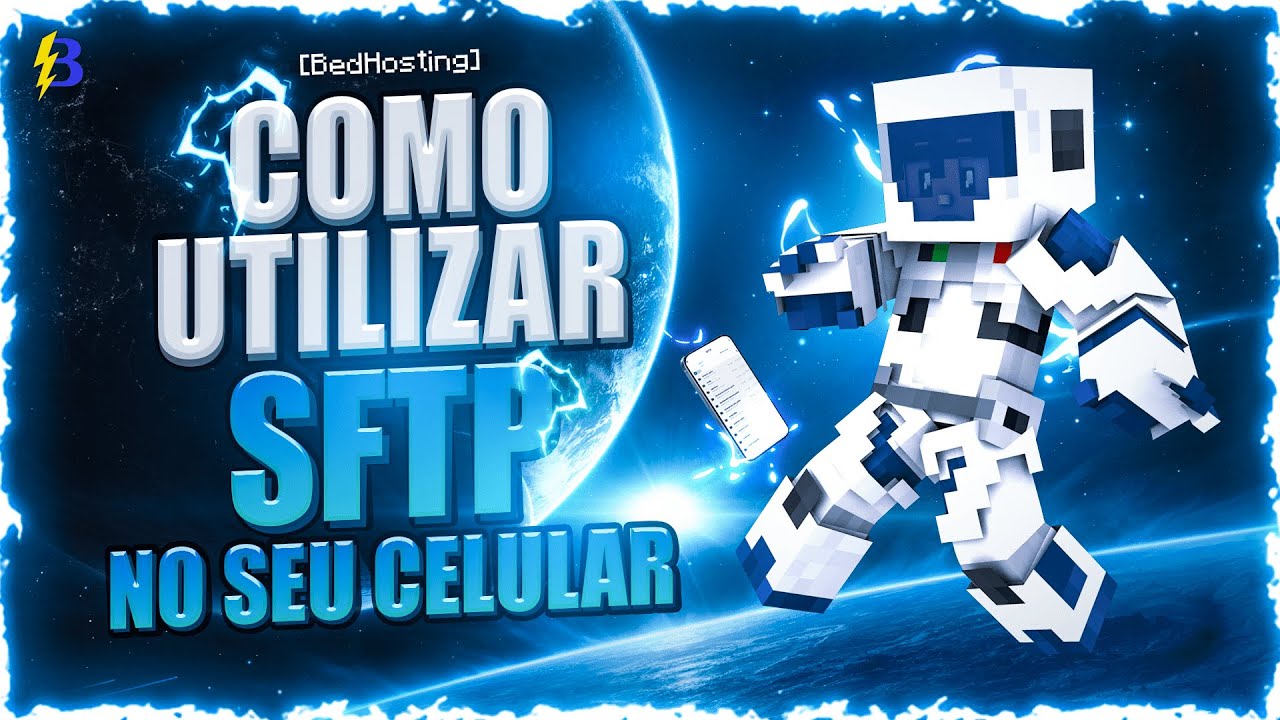 Como utilizar o SFTP em seu Celular (Termius) - Host Minecraft BedHosting - YouTube