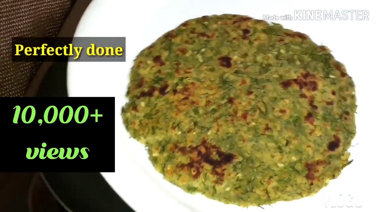 Shepu bhaji paratha recipe - शेपूचे पराठे - YouTube