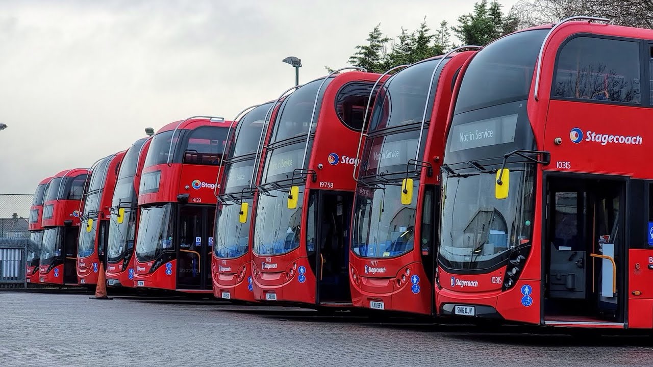 London's Buses in Ilford 13th April 2022 #Ilford #Bus #London - YouTube