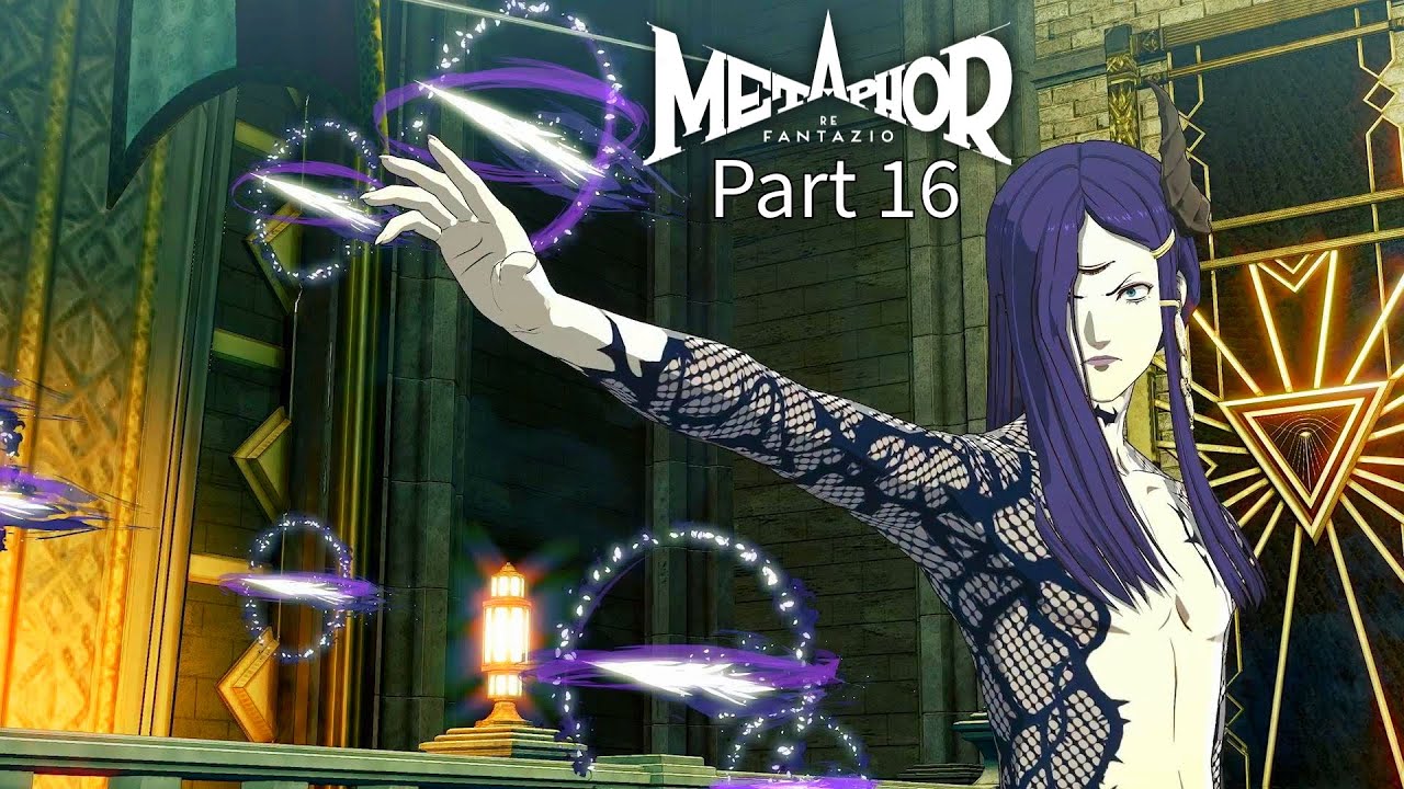 Confronting The Necromancer! | Metaphor Re:Fantazio Lets Play Part 16 ...