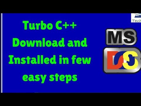 turbo c/c++ software install in pc and laptop to without without error by baba academy - YouTube