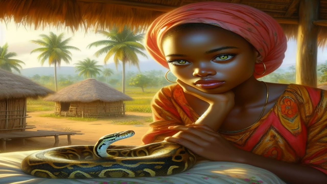 African folklore :Amina Gave birth to a python and chased out of the ...