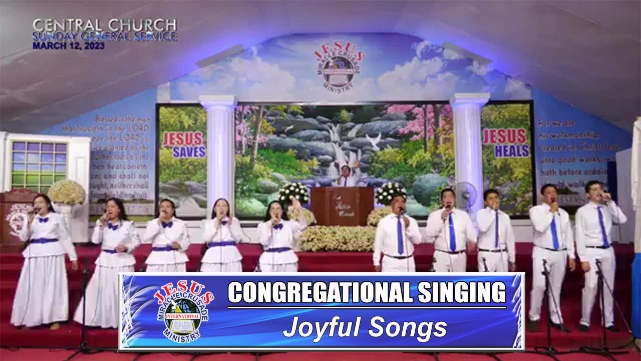 JMCIM | Congregational Singing | Joyful Songs | March 12, 2023 - YouTube