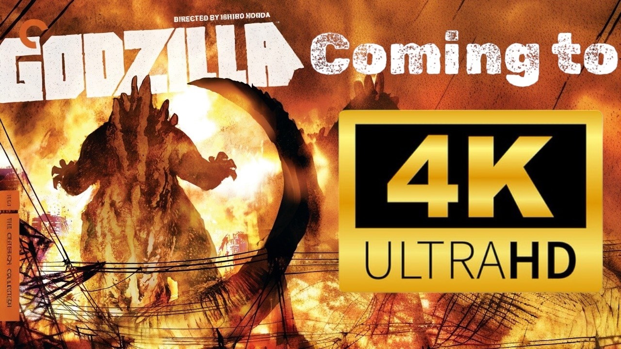 Criterion Godzilla (1954) 4K and Godzilla Minus One Steel Book ...