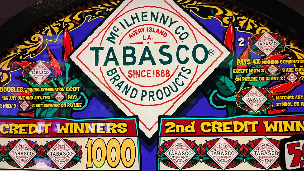 Classic 3-Reel Tabasco Slot Machine - YouTube