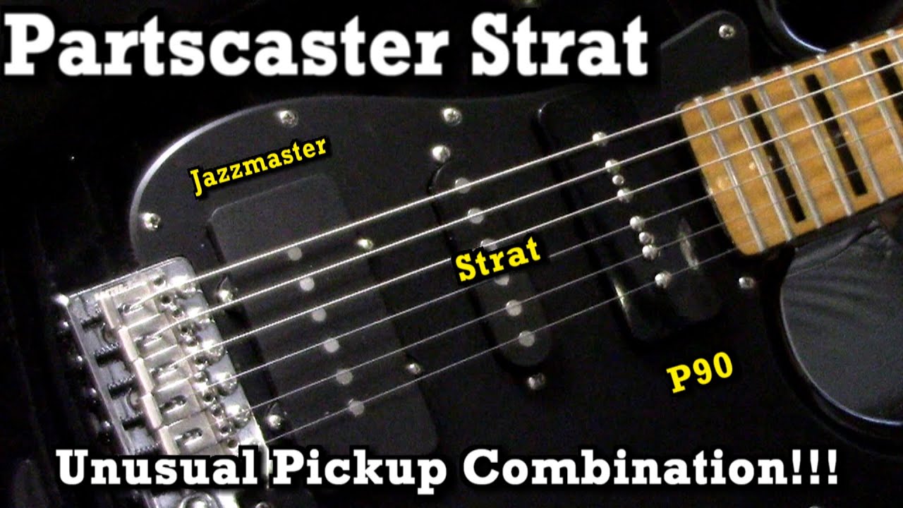 GUITAR VID | Partscaster Strat With Jazzmaster Bridge Pickup, Strat ...