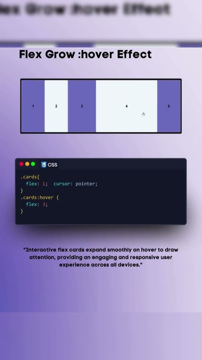 Flex Graw : Hover Effect || #shorts #shortvideo #webdesign #layoutwebdesign #programming #python ...