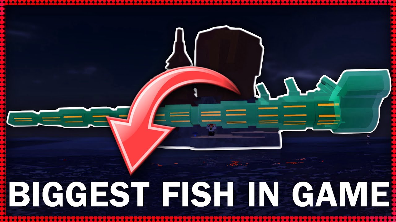 Biggest Fish Trolling In Roblox Fisch - YouTube