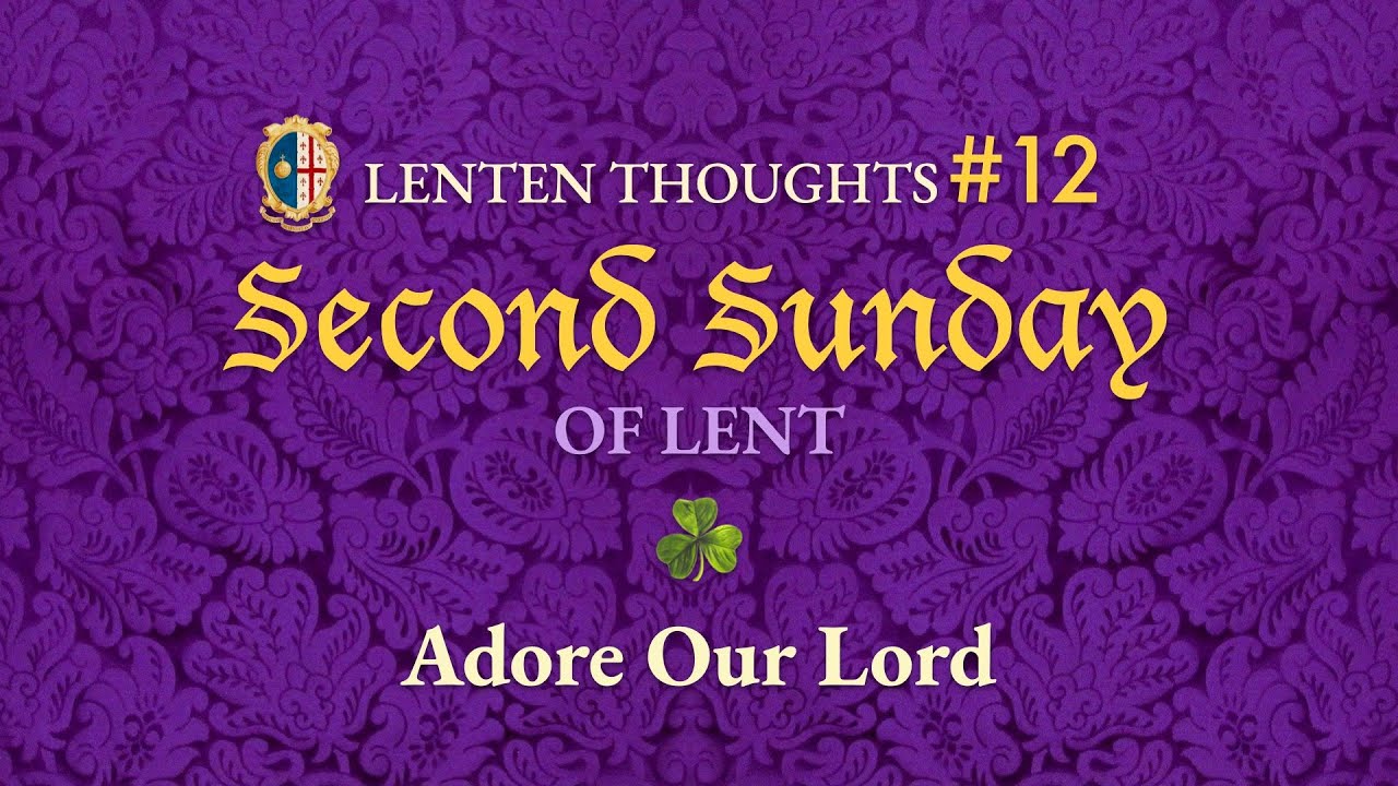 2nd Sunday of Lent: Transfiguration of Our Lord - YouTube
