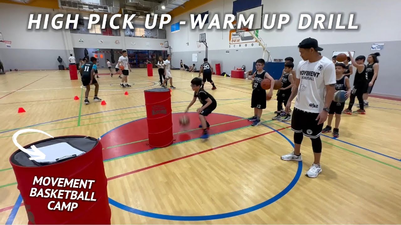 HIGH PICK UP -WARM UP DRILL #basketball #basketballtraining # ...