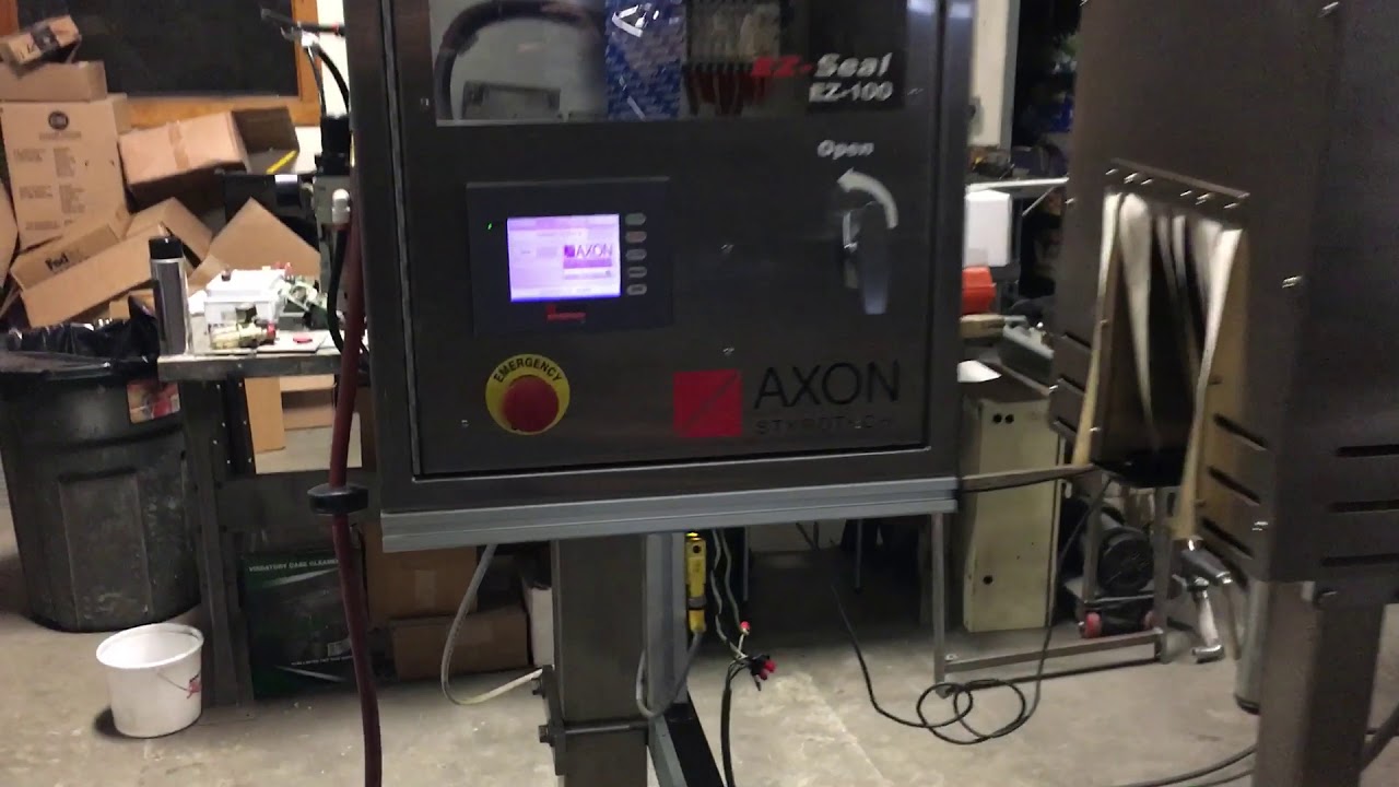 AXON EZ-100 Sleever & Heat Tunnel - YouTube