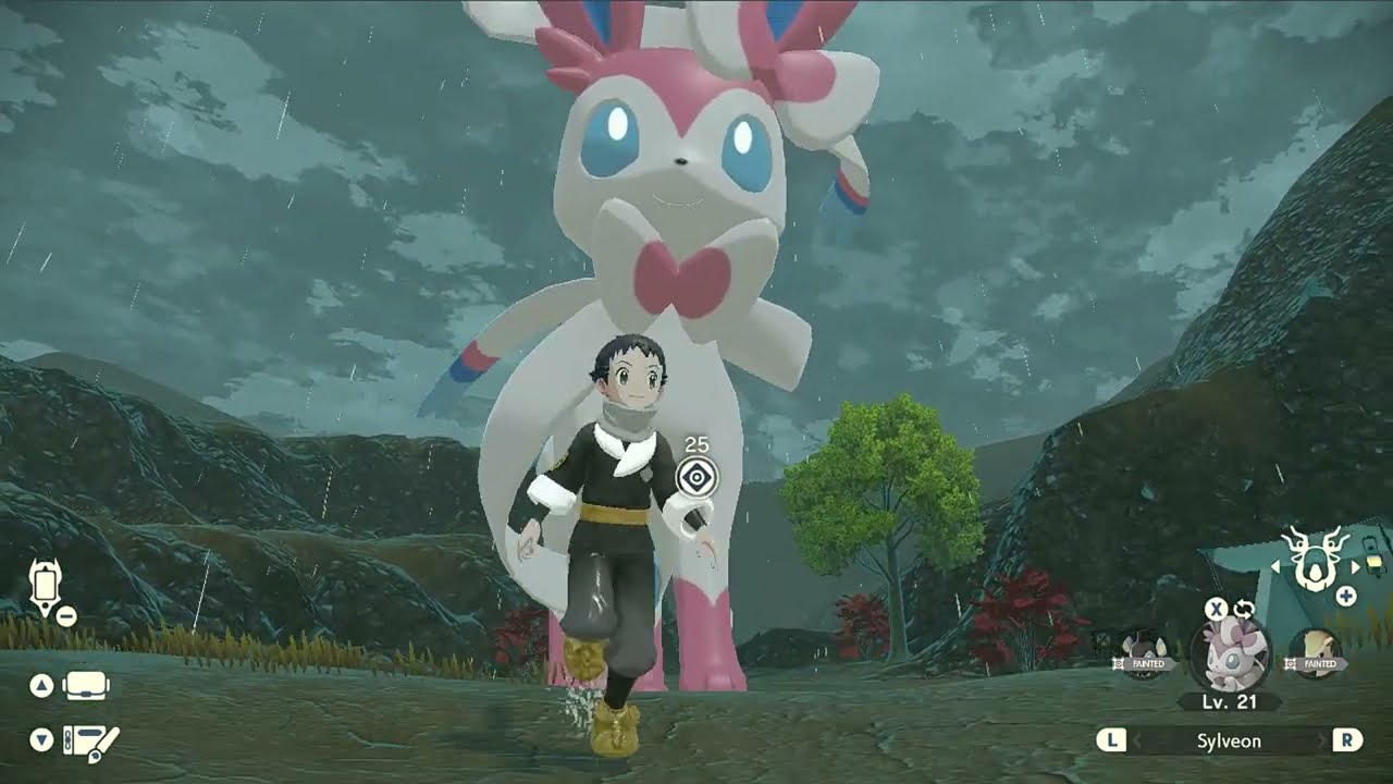 Evolution of Big size Pokemon - Big sylveon : Pokemon Legends Arceus ...