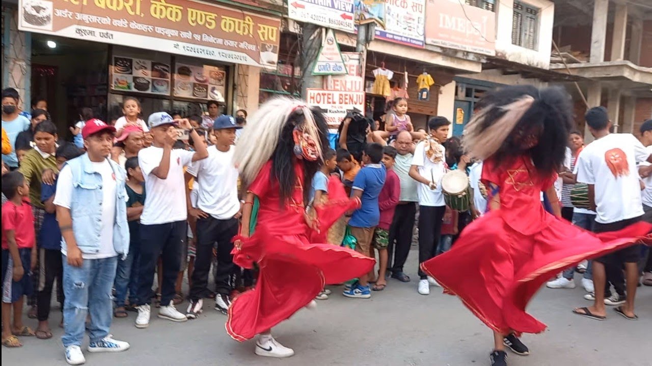 lakhe nach. kushma parbat. - YouTube