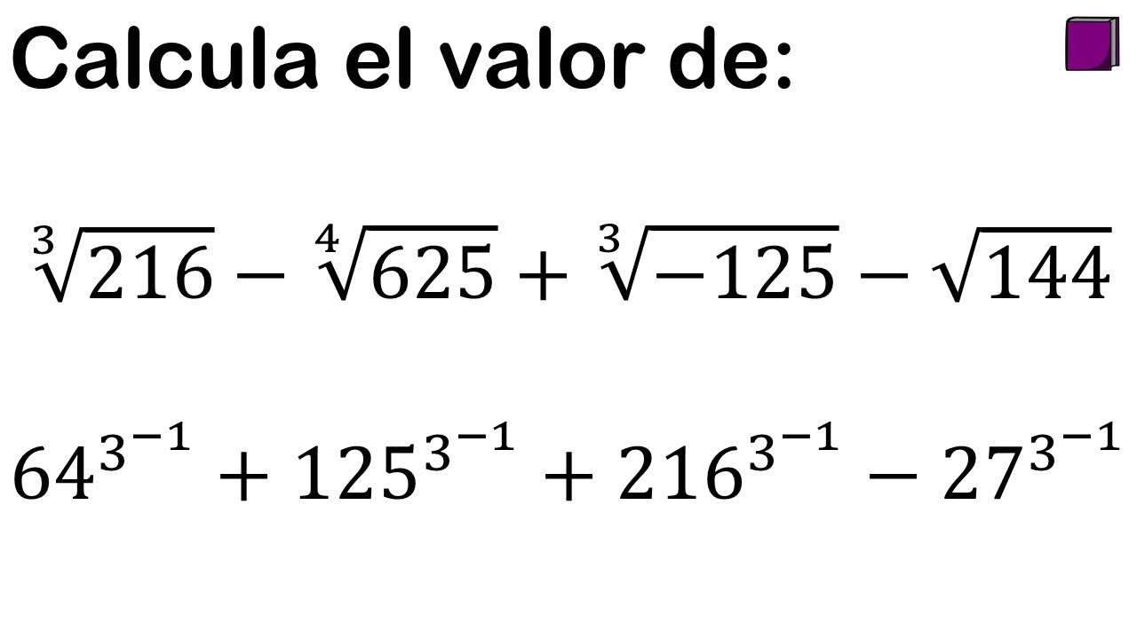 Potencias de base real y exponente racional METODO FACIL Y RAPIDO - YouTube