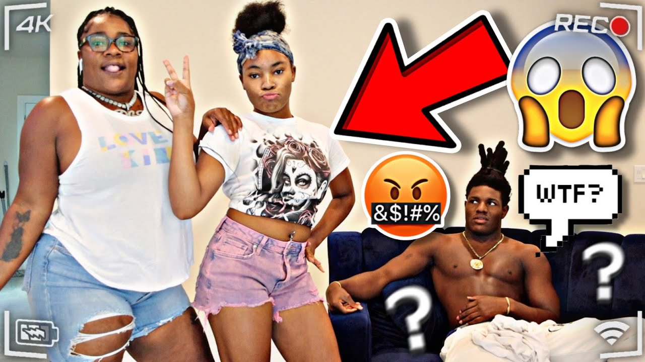 WEARING BOOTY SHORTS🍑 TO GET KEON & ROMME REACTION! (HILARIOUS PRANK) - YouTube