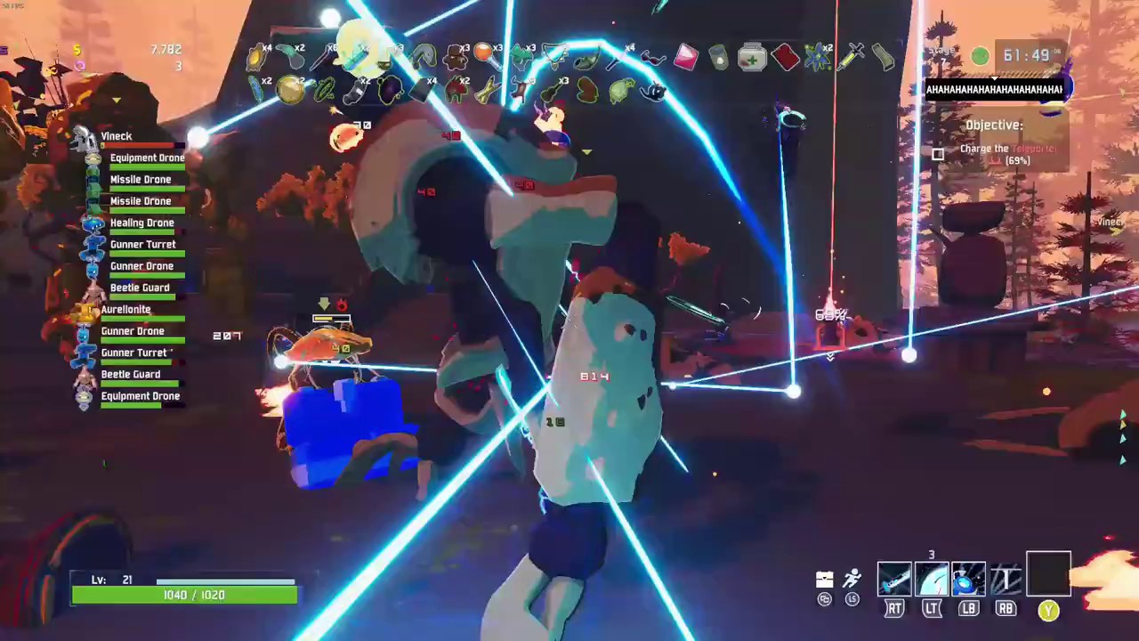 Unexpected Helping Hand in Scorched Acres - ROR2 Mercenary gameplay ...