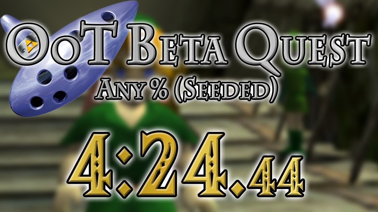 Ocarina of Time Beta Quest - Any% - 4:24.44 - YouTube